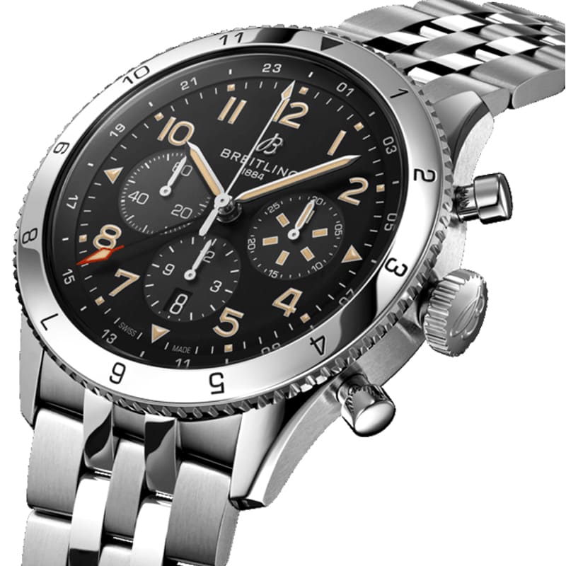 ブライトリング(BREITLING) スーパー アヴィ B04 クロノグラフ GMT 46 P-51 マスタング | プリベ石川 松山 | ブランド腕時計の正規販売店紹介サイトGressive ...