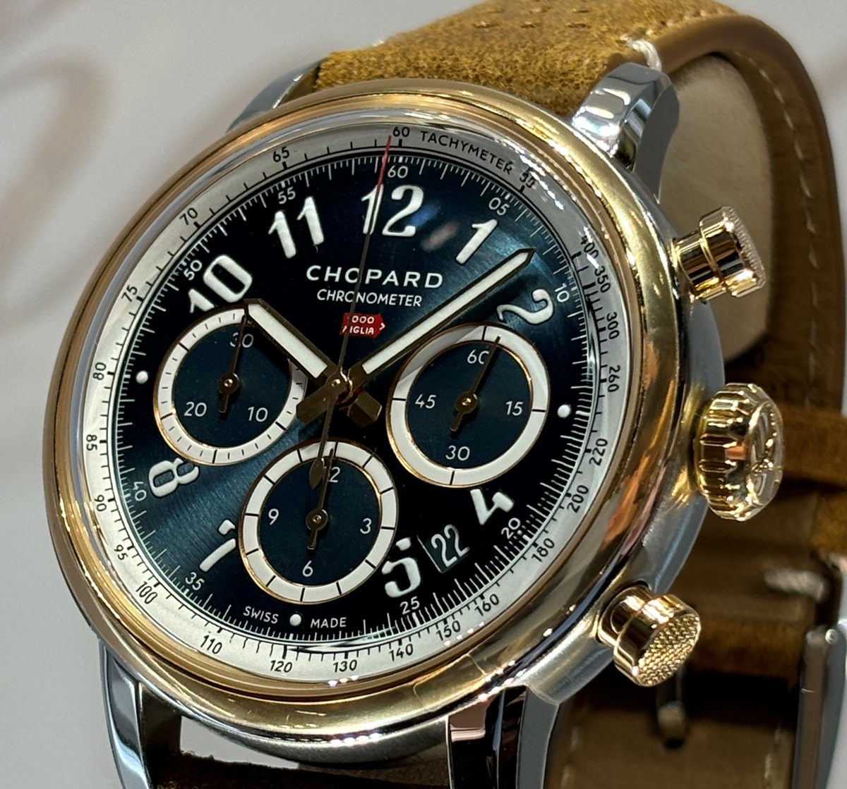ショパール(CHOPARD) ミッレ ミリア クラシック クロノグラフ | TOMIYA 広島店 | ブランド腕時計の正規販売店紹介サイトGressive/グレッシブ