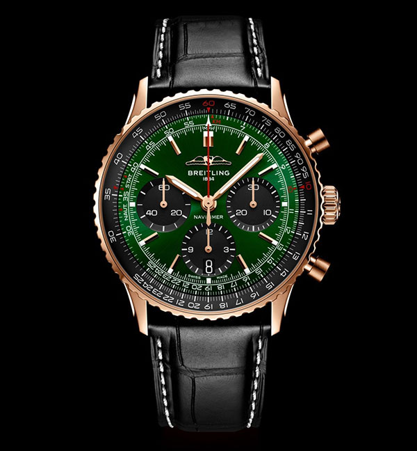 ブライトリング(BREITLING) 2024新作 ブライトリングから、 ウイングレボリューション創業40周年記念限定モデルが登場。「ナビタイマー B01 クロノグラフ 41 ウイング ...